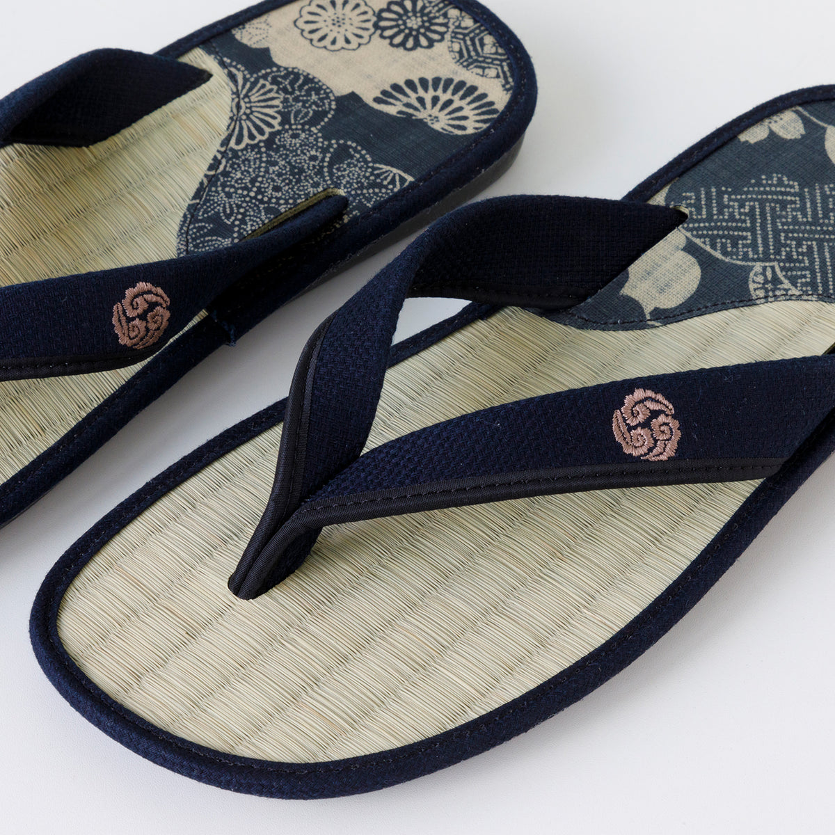 Traditional Japanese Sandals Made in Japan - Blue II Asayu – Asayu Japan